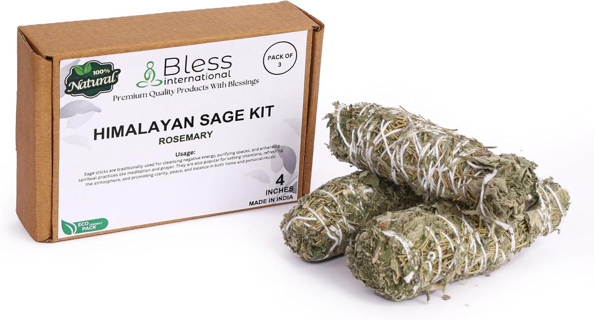 Himalayan Sage Incense 4 Inches Long (Rosemary) – Bless International